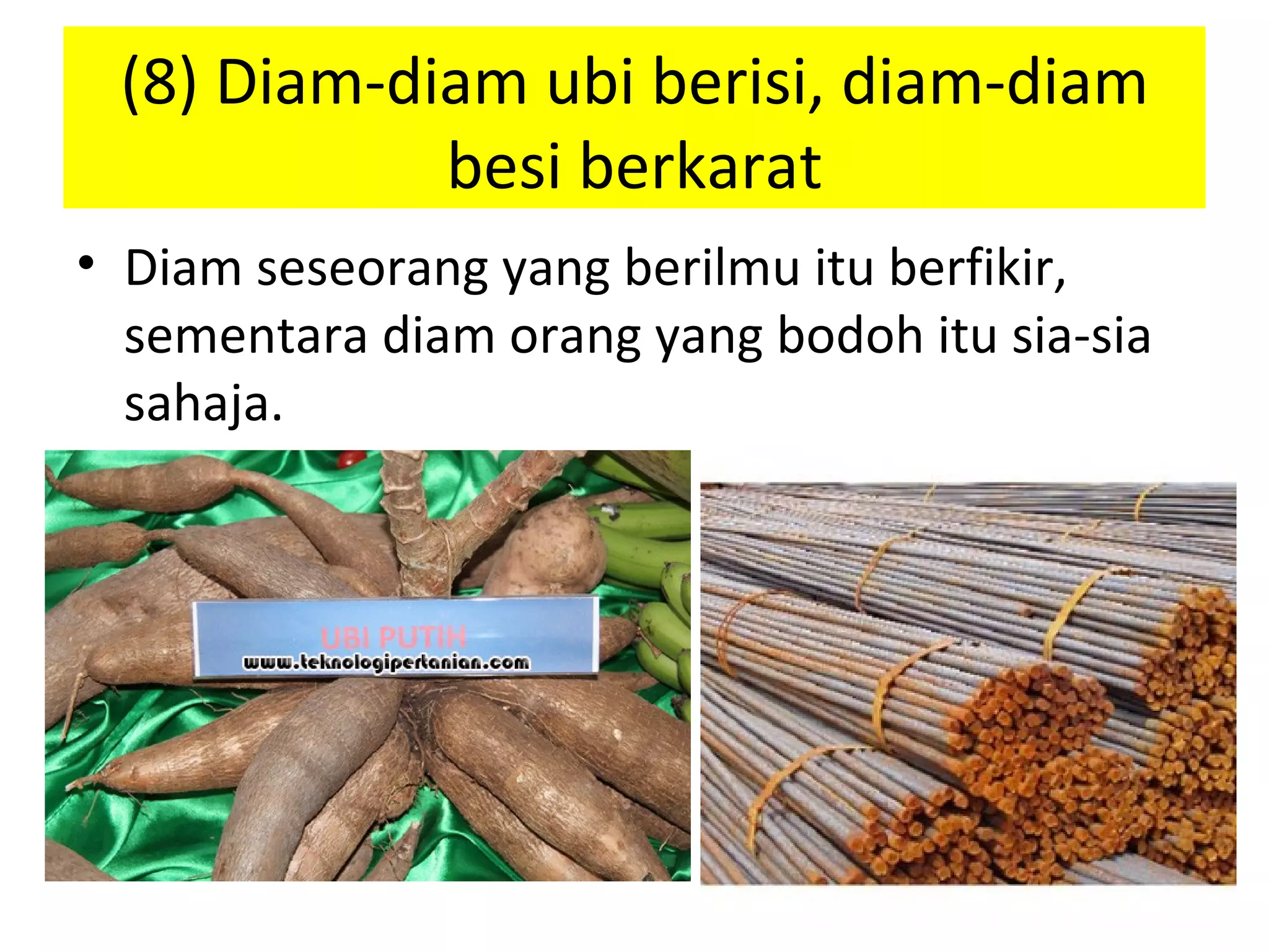 Peribahasa Menengah 1 | PPT