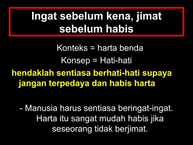 Peribahasa menengah 1 | PPT