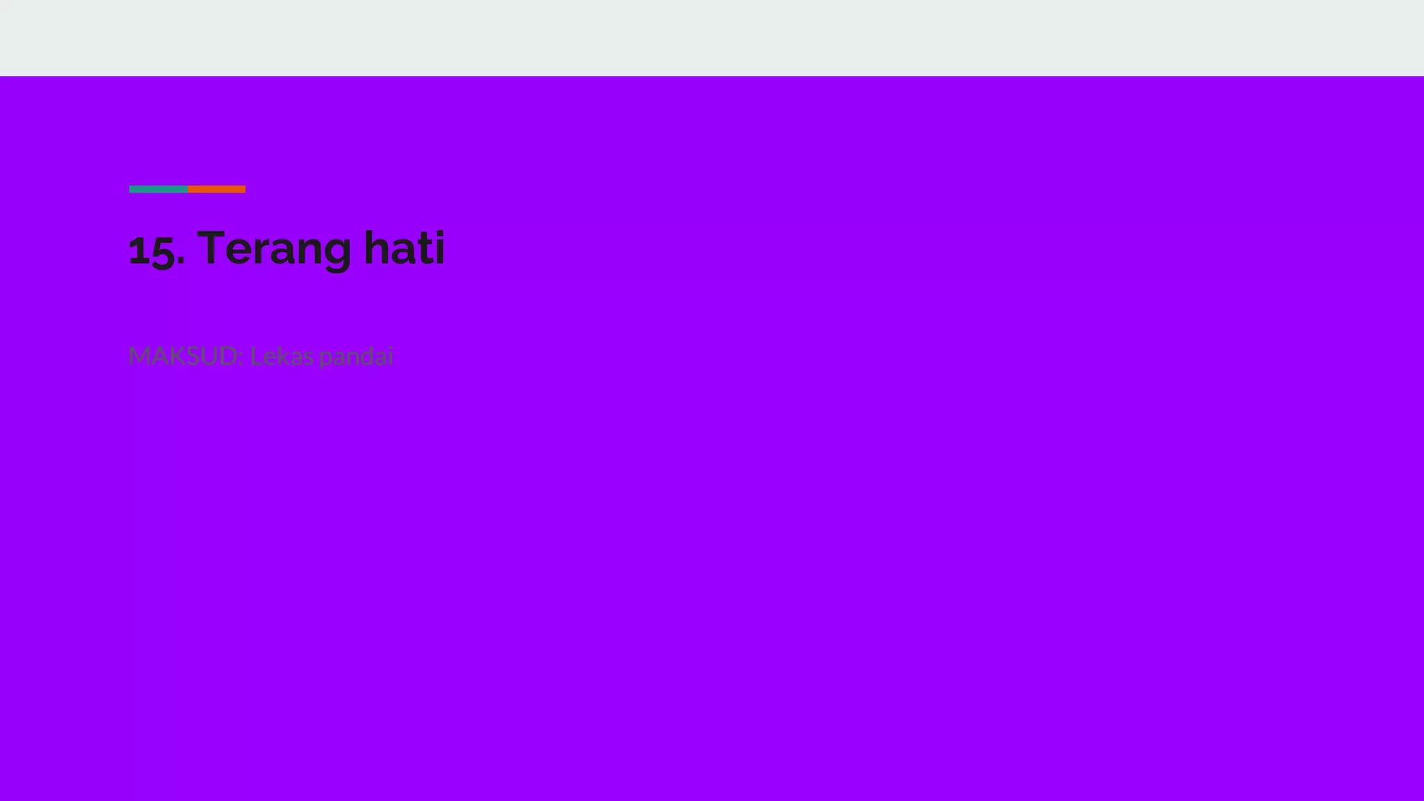 Peribahasa tahun 5 (1) | PPT