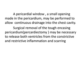 Pericaditis | PPTX