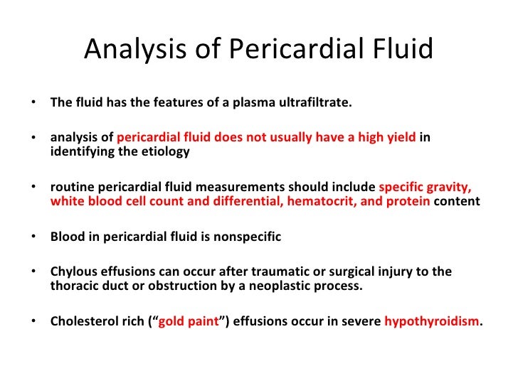 Pericardial Disease