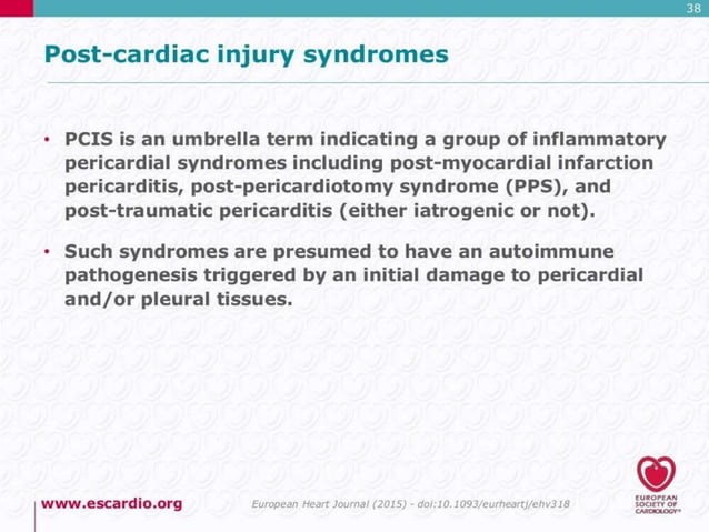 pericardial ESC guidelines | PDF