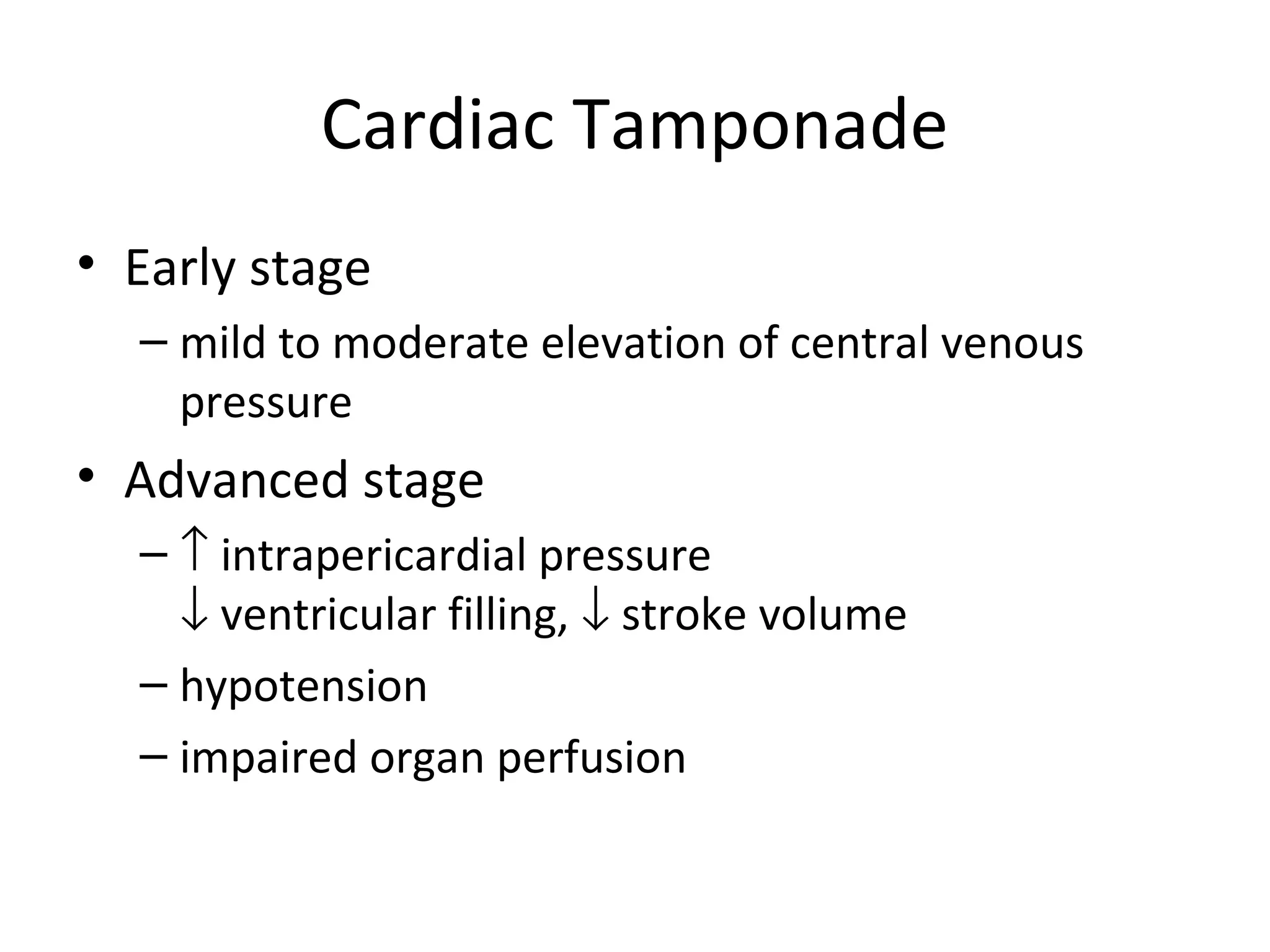 Pericardial compressive syndromes | PPT