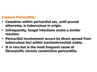 Pericardial dis.&cardiactumors 5 | PPTX