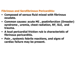 Pericardial dis.&cardiactumors 5 | PPTX