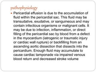 Pericardial disease | PPTX