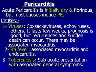 Pericardial Diseases | PPT