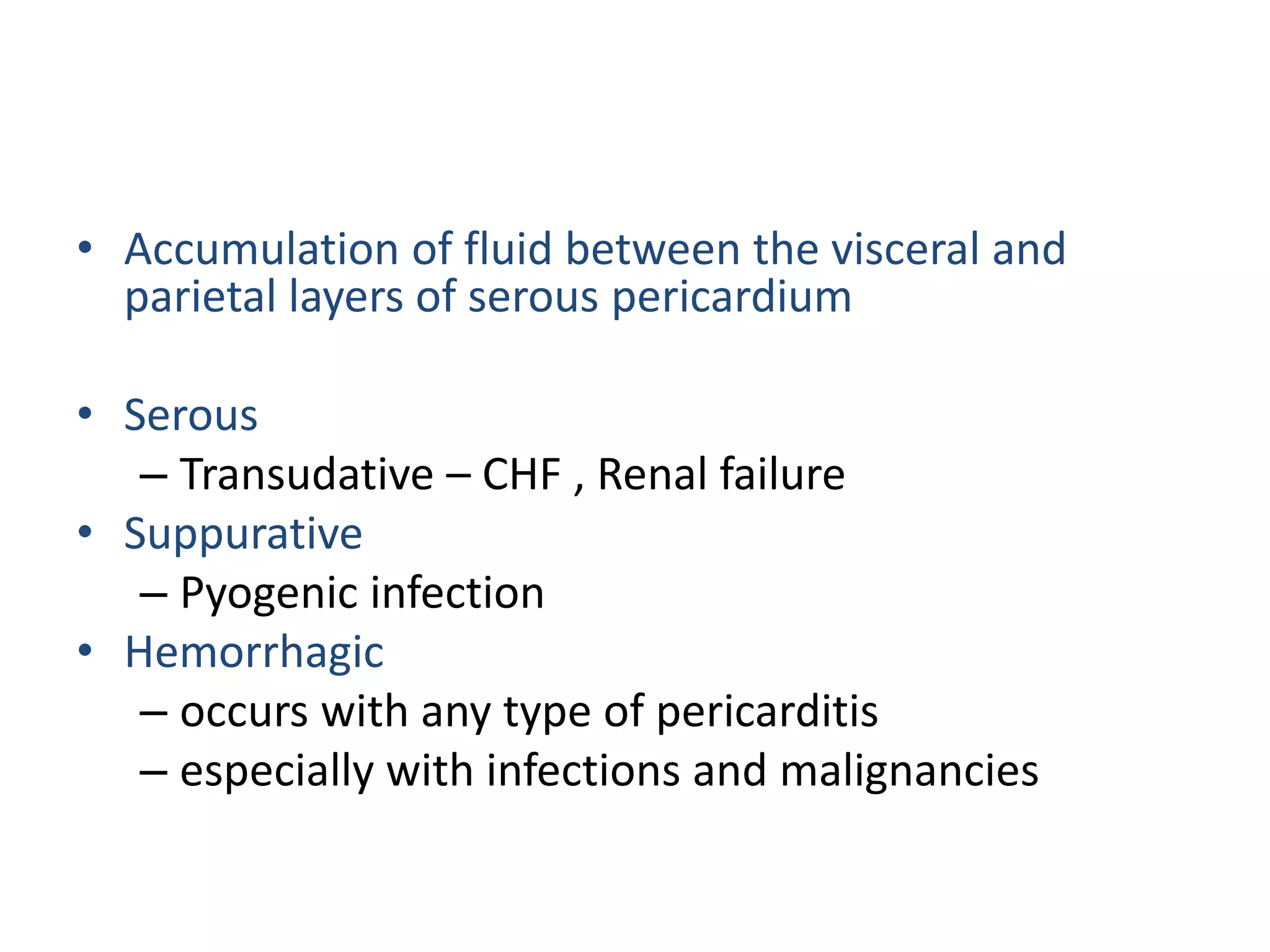 Pericardial diseases | PPTX
