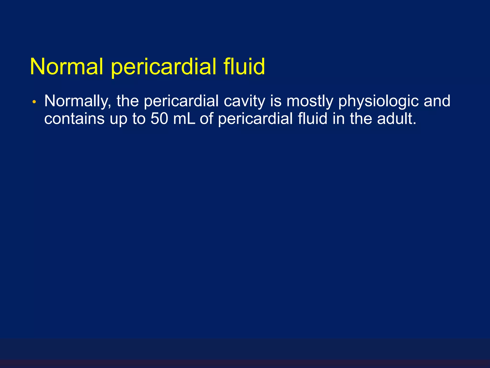 Pericardial diseases | PPTX