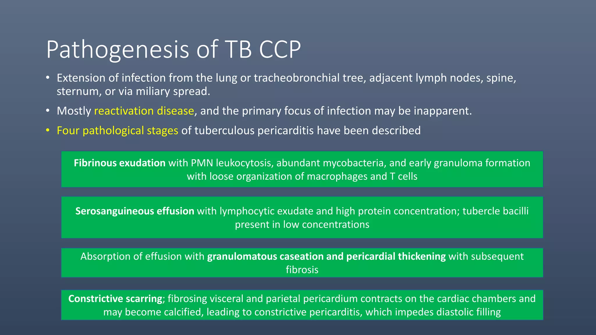 Pericardial diseases 2 | PPTX