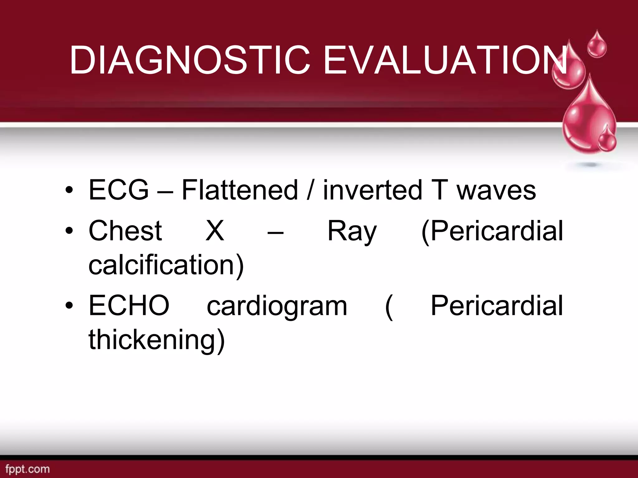 Pericardial diseases part i | PPT
