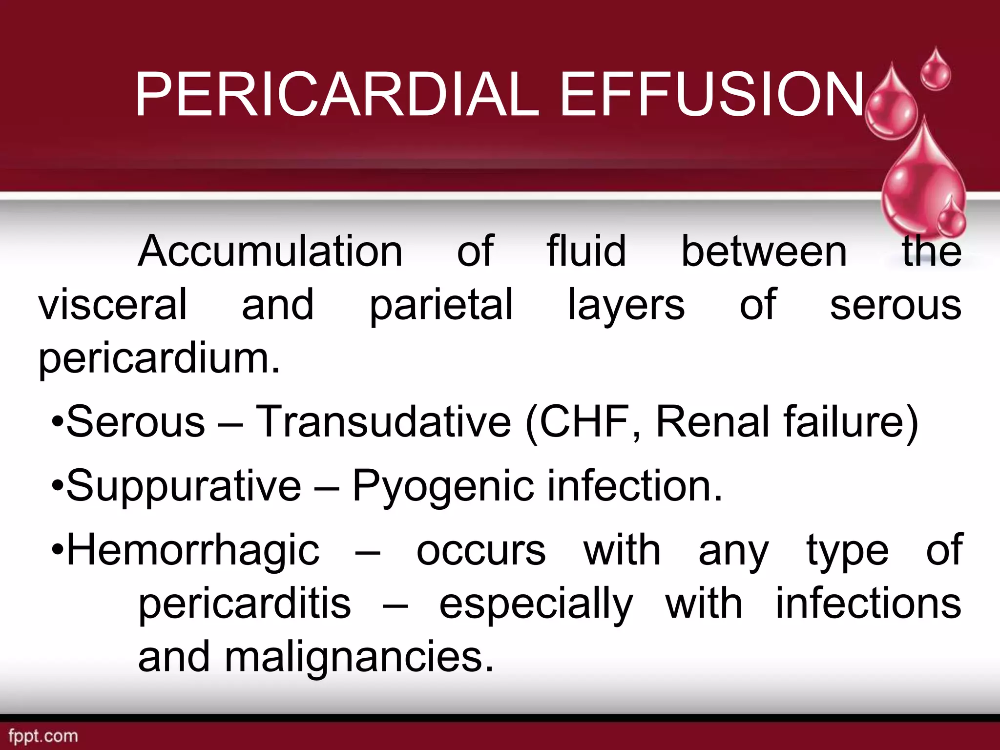 Pericardial diseases part i | PPT