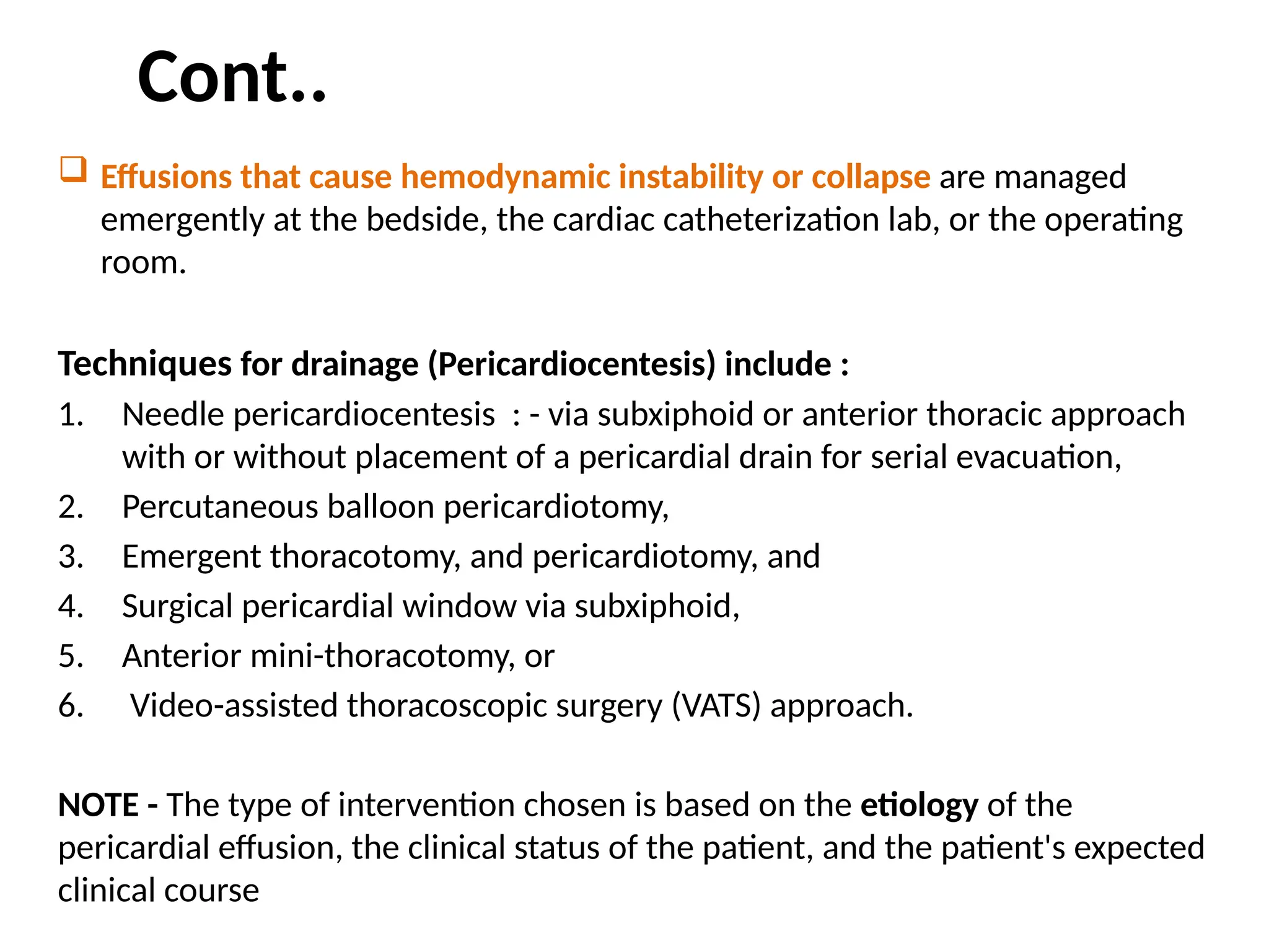pericardial effusion-1.pptx . | PPTX