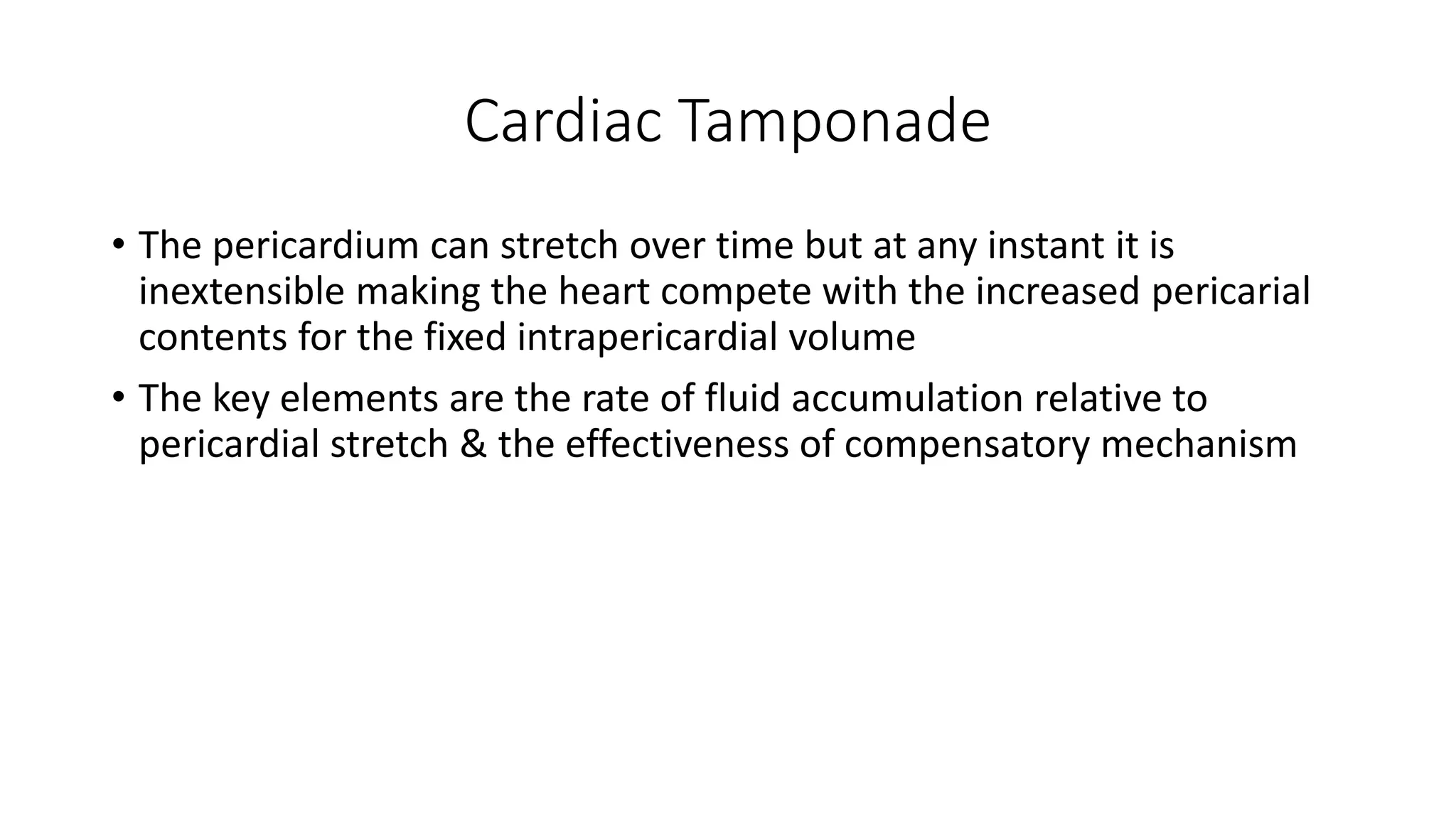 Pericardial effusion | PPTX