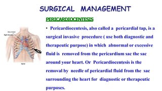 PERICARDIAL TEMPONADE drmousa.pptx | Heart and Cardiovascular Diseases ...