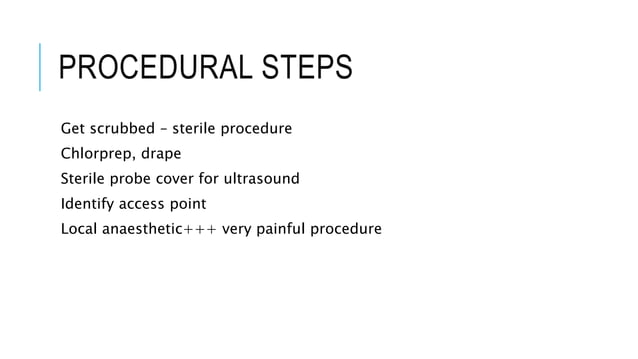 pericardiocentesis procedure.pptx | Heart and Cardiovascular Diseases ...