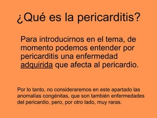 Pericarditis | PPT
