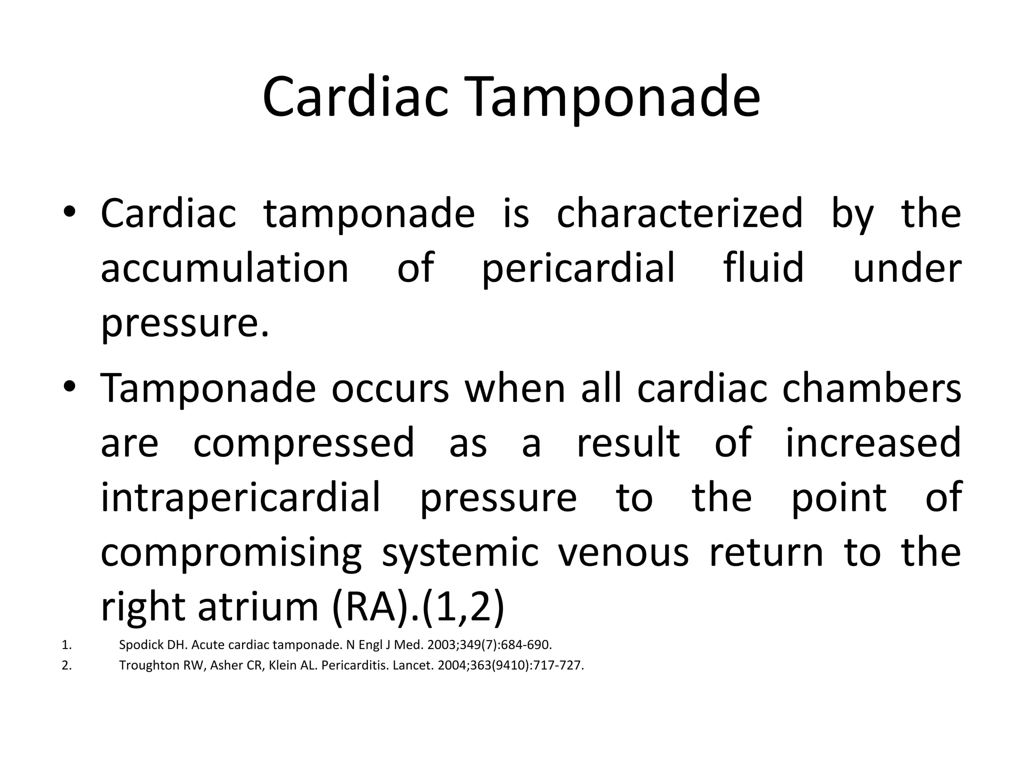 Pericarditis | PPTX