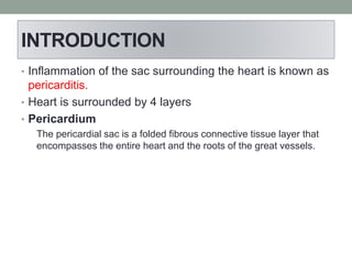 Pericarditis | PPTX | Heart and Cardiovascular Diseases | Diseases and ...