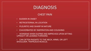 Pericarditis | PPTX