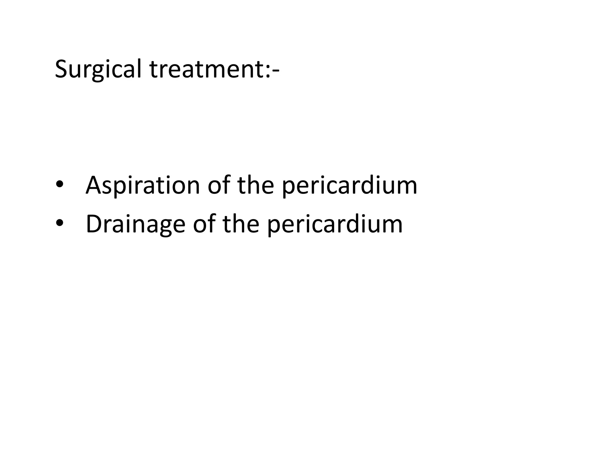 Pericarditis | PPTX