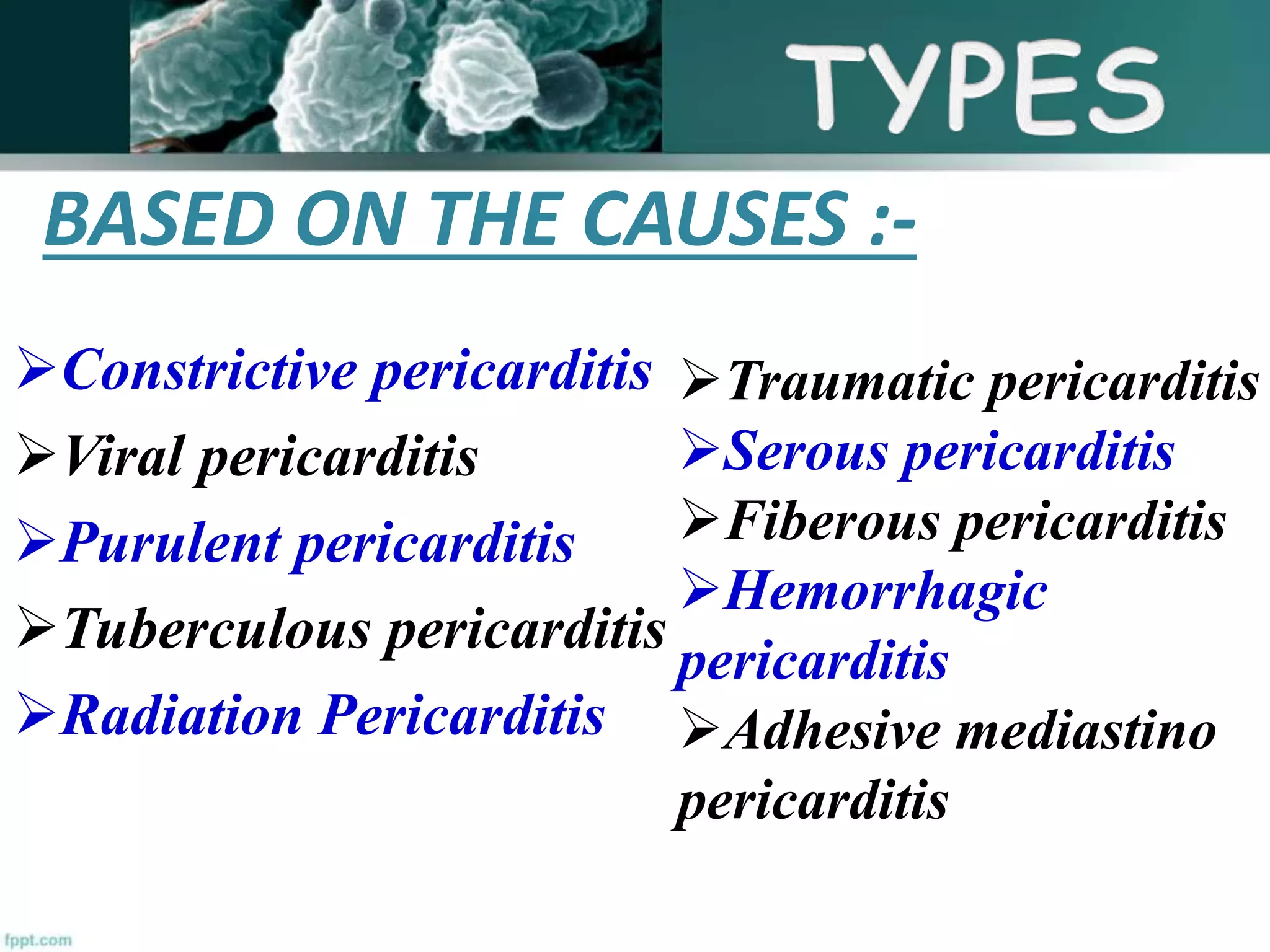 Pericarditis | PPTX