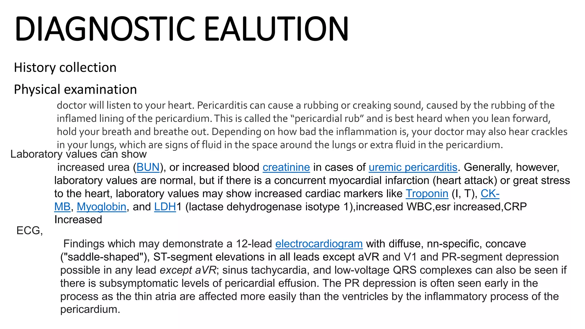 Pericarditis | PPTX