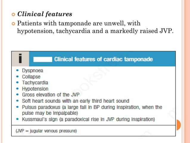 PericarditiS The chest X-ray may show an increase in the size of the ...