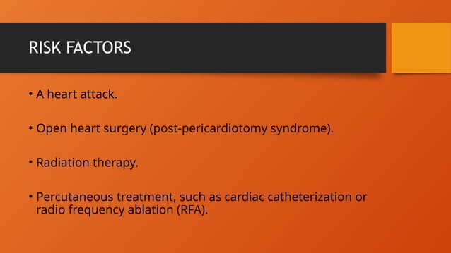 PERI CARDITIS - for Nursing Students -! | PPTX