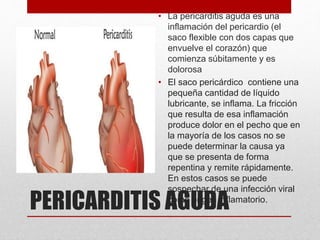 PERICARDITIS AGUDA diapositivas.pptx