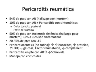 Pericarditis infecciosa | PPTX