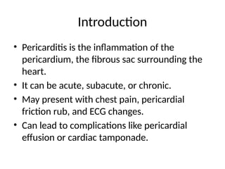 Pericarditis_Presentation_Nikhil_Kumar.pptx