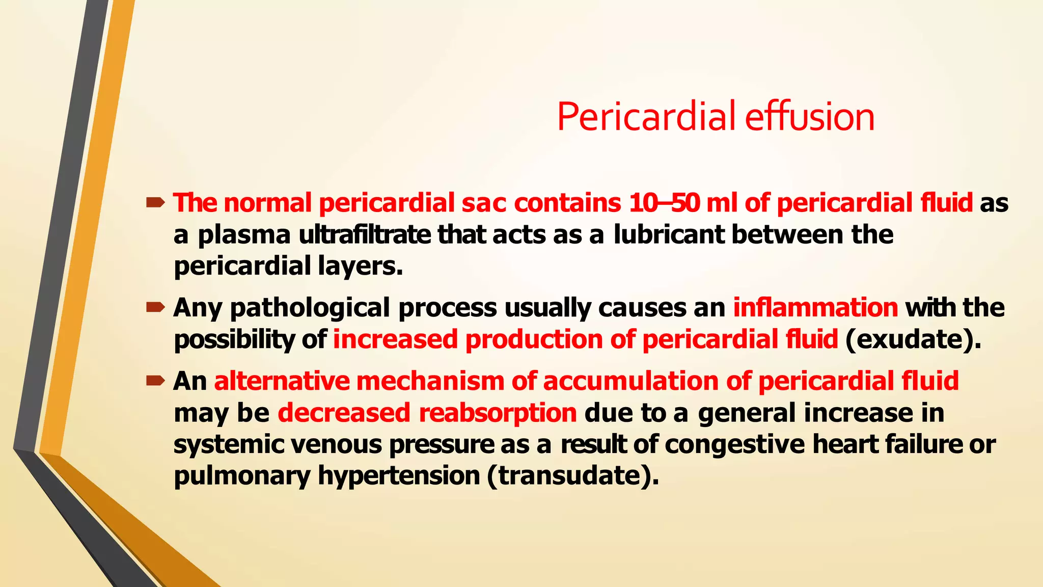 Pericarditis & Tamponade (1).pptx