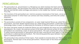 Pericardium and heart | PPTX | Death, Injury, or Military Conflict ...