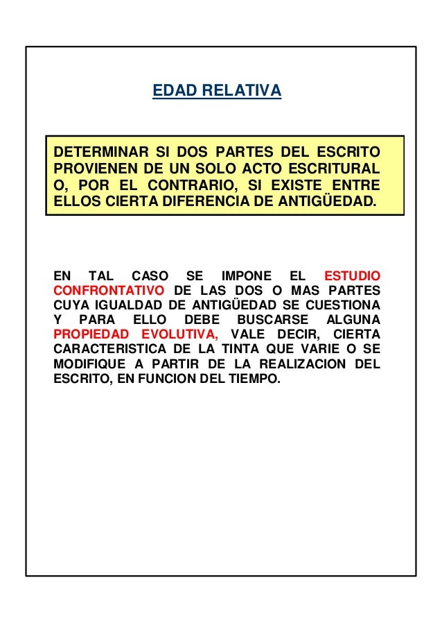 Diferencia Entre La Edad Relativa Y La Edad Absoluta ...