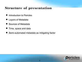 Semi-automated metadata extraction in the long-term | PPT