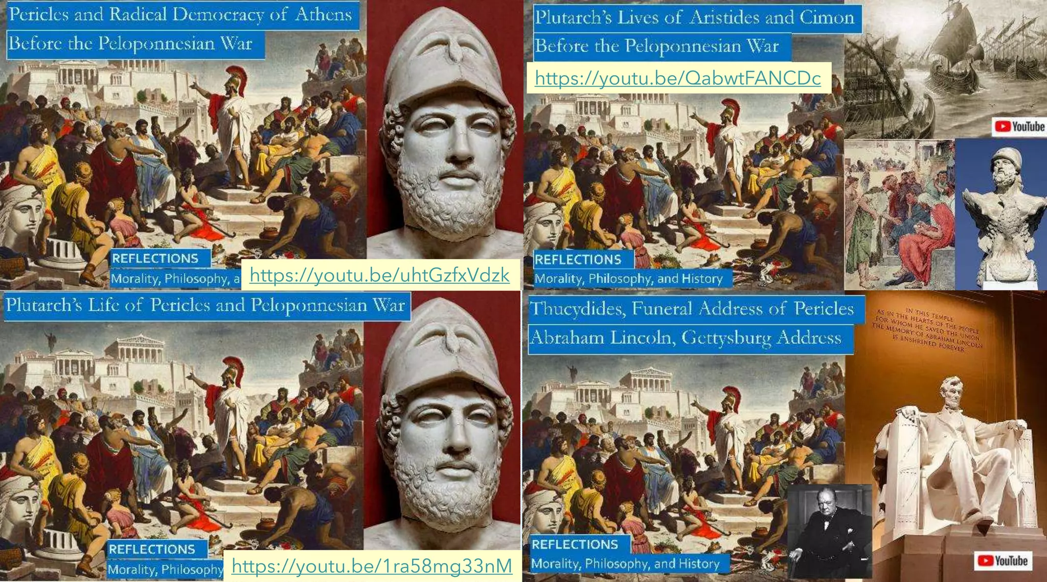 Pericles Funeral Oration & Plague, Lincoln Gettysburg Address ...