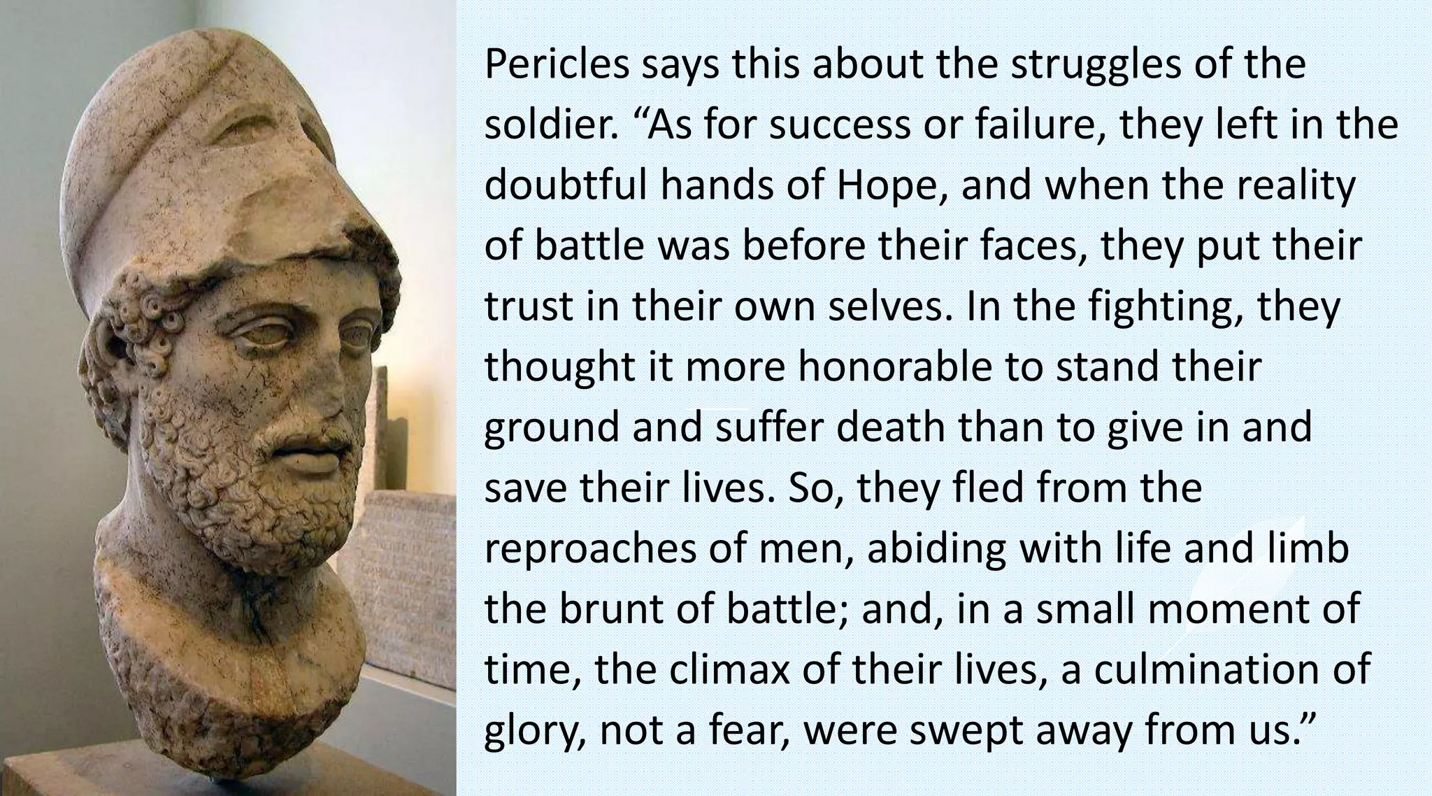 Pericles Funeral Oration & Plague, Lincoln Gettysburg Address ...