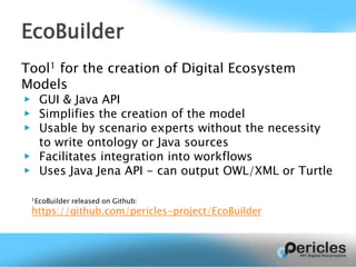 Digital Ecosystem and Process Compiler - IDCC17 | PPT
