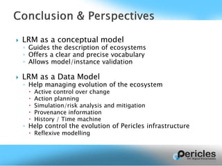 PERICLES Reflexive LRM | PPT