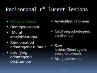 Pericoranal lesions.pptx