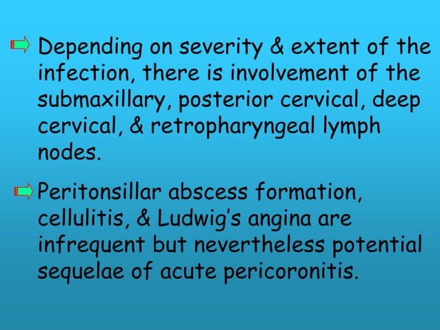 Pericoronitis | PPTX