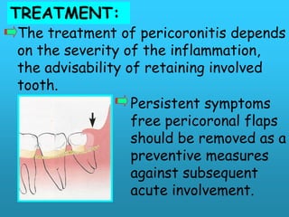 Pericoronitis | PPTX