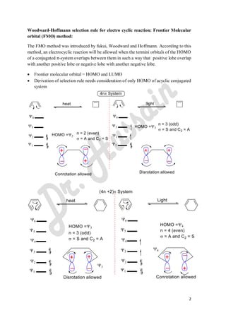 Pericyclic reaction lecture 1 | PDF