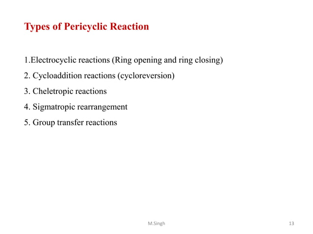Pericyclic reaction part 1-converted | PPT