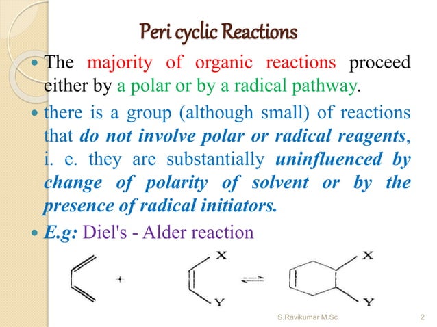 Pericyclic reactions | PPT | Free Download