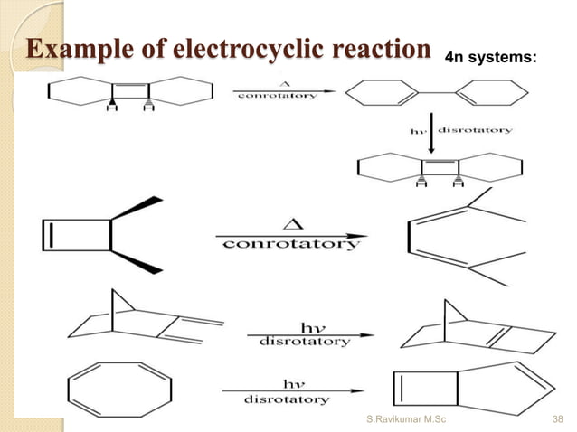 Pericyclic reactions | PPTX