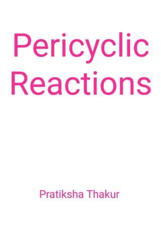 Pericyclic Reactions | PDF