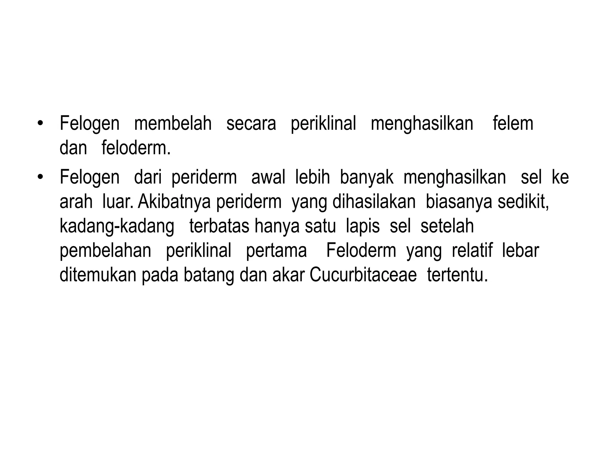 power point materi jaringan periderm pada tumbuhan | PPTX