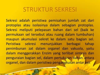 Periderm dan struktur sekresi | PDF